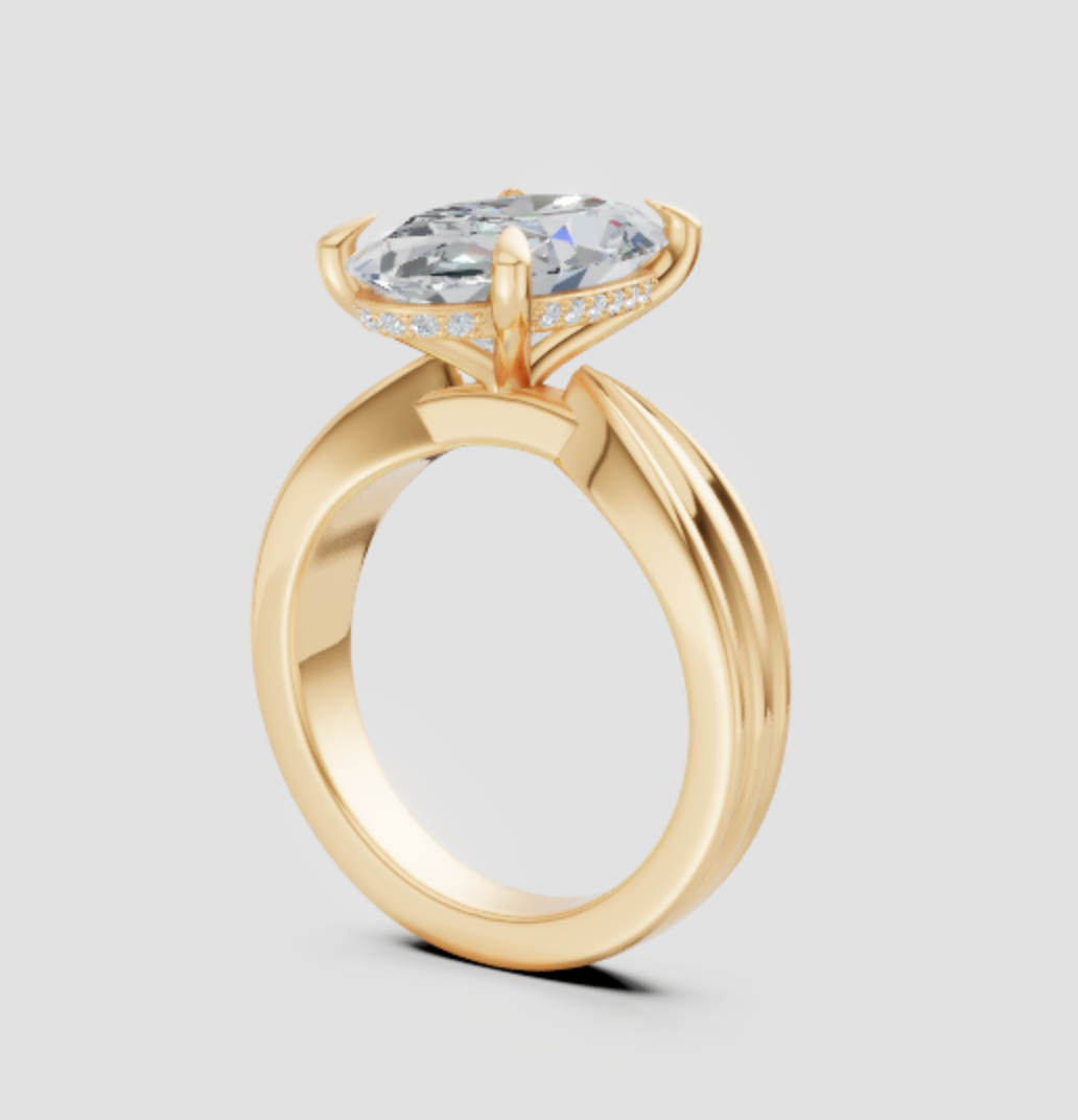 Kyle L. Custom Engagement Ring – CLAIRAMOR